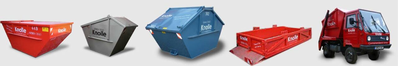 Container-Arten - Containerdienst Knolle